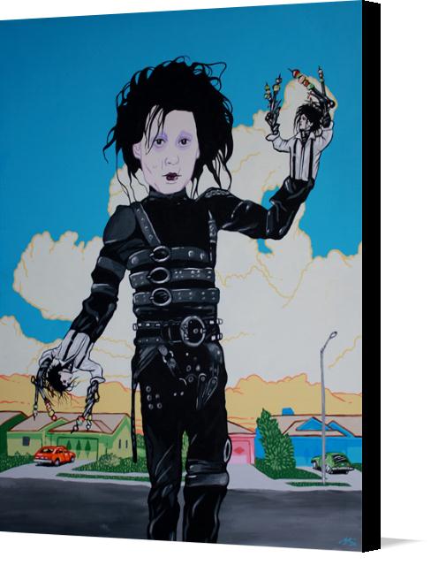 Edward Scissorhands Hands Drawing