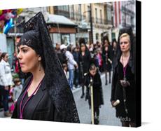 Holy Week: Women in black by Crossing Borders Media