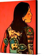 Mega Man and Lo Pan Girl by Jason Wright Studios