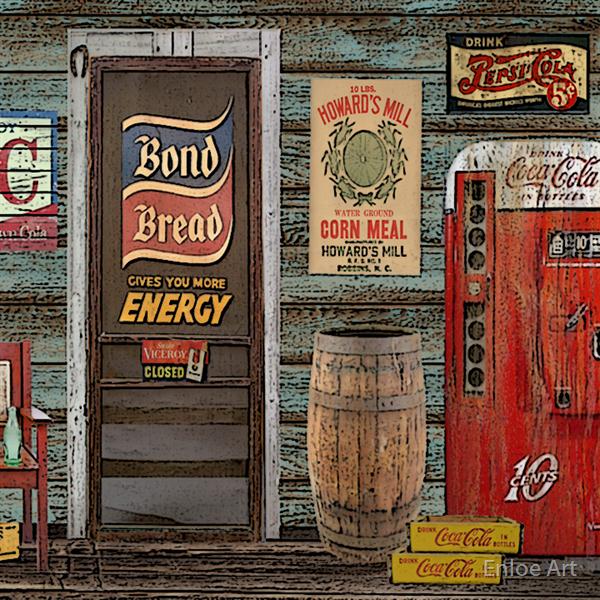 Country Store 1 by Enloe Art