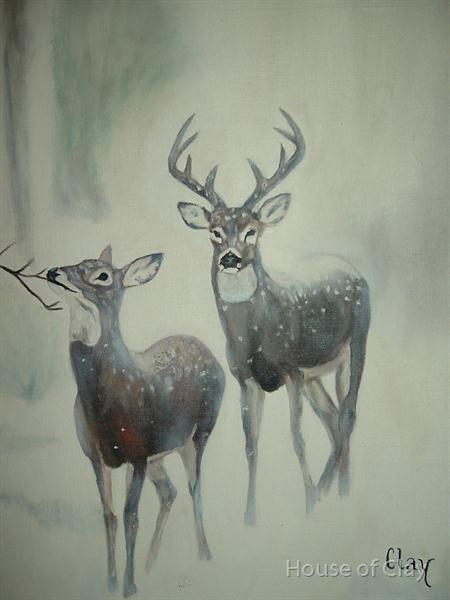 Couple of Deer by House of Clay