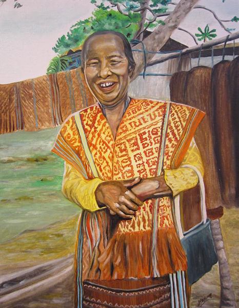 Lady Weaver in Amarasi by Itajo