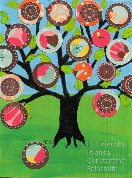 Penny Tree by I C Colors by Iolanda Constantina Reinsmith