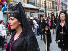 Holy Week: Women in black by Crossing Borders Media